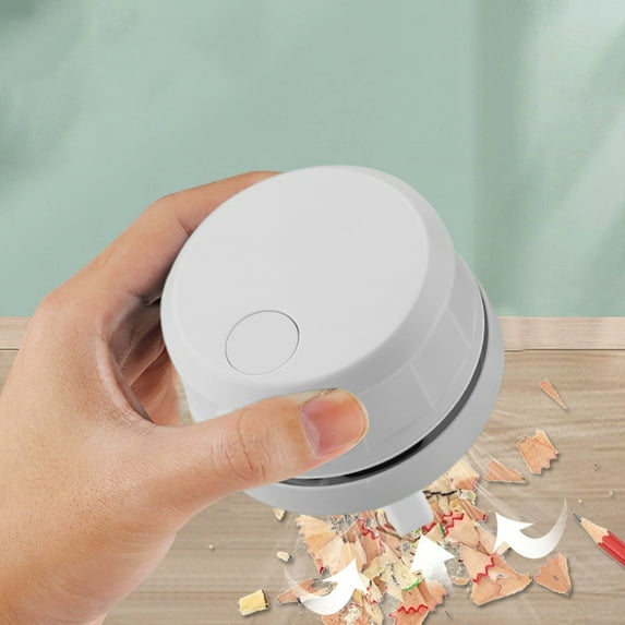 Mini Desktop Vacuum Cleaner, Cordless Handheld Vacuum for Keyboard ...