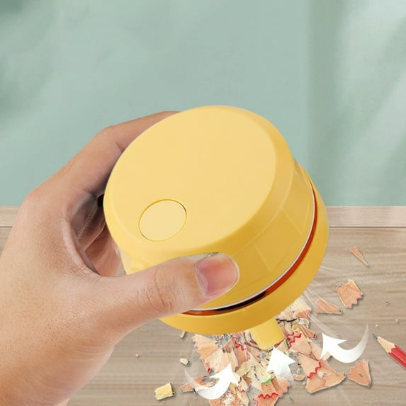 Mini Desktop Vacuum Cleaner, Cordless Handheld Vacuum for Keyboard ...