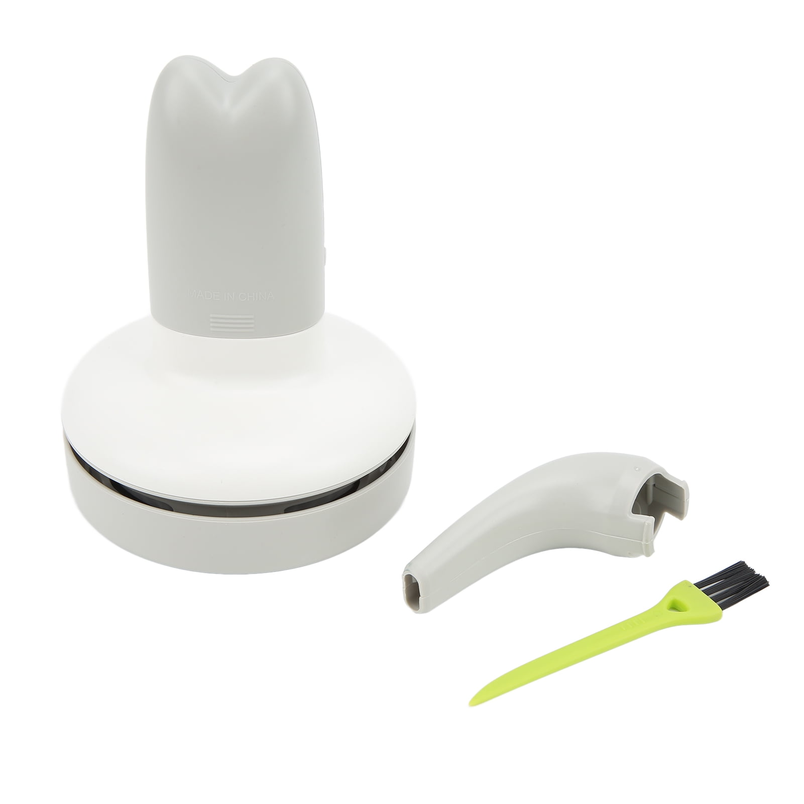 Mini Desktop Vacuum Cleaner, Handheld Portable Gray Office Table Dust ...