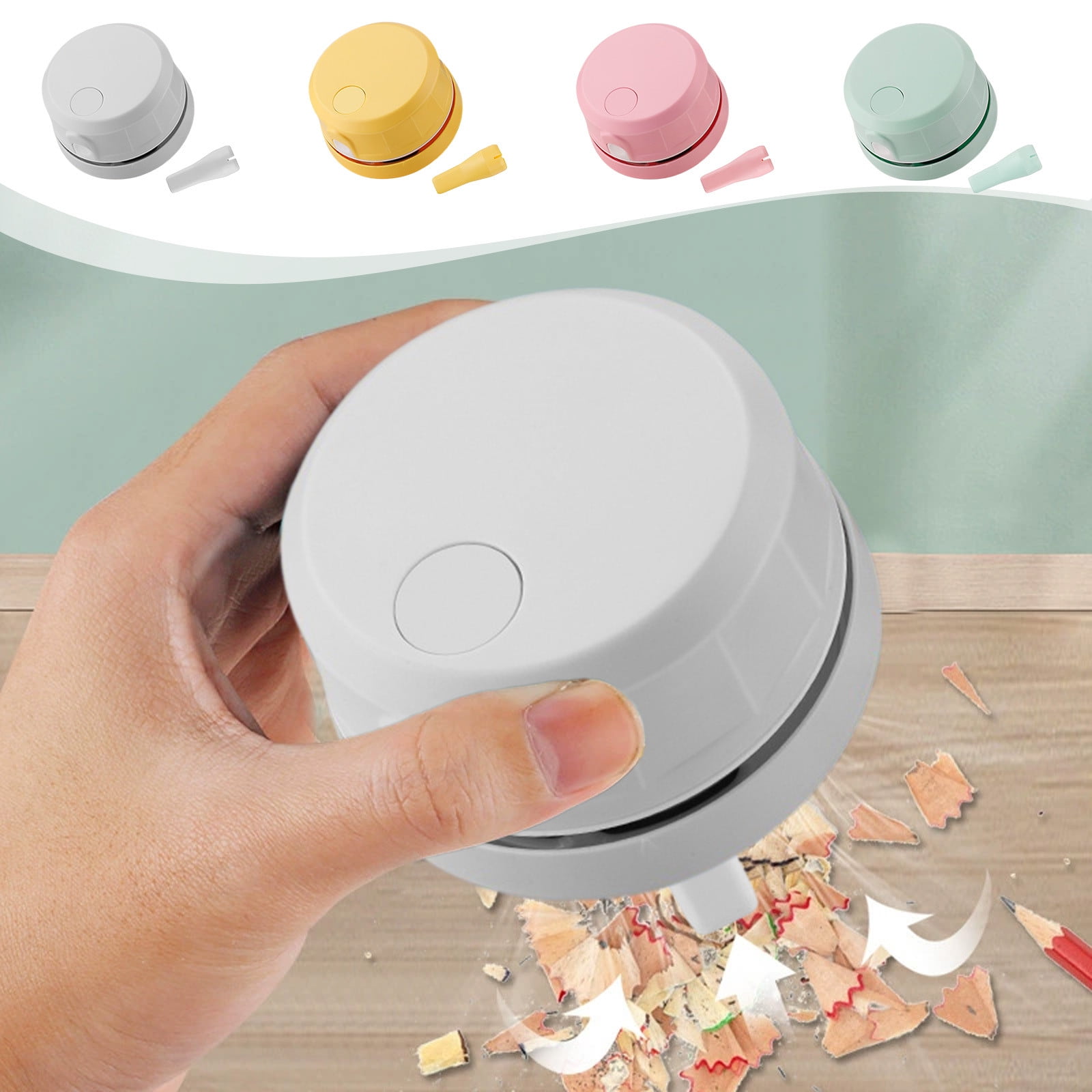 Mini Desktop Vacuum, Portable Handheld Cleaner, 2000Pa Suction ...