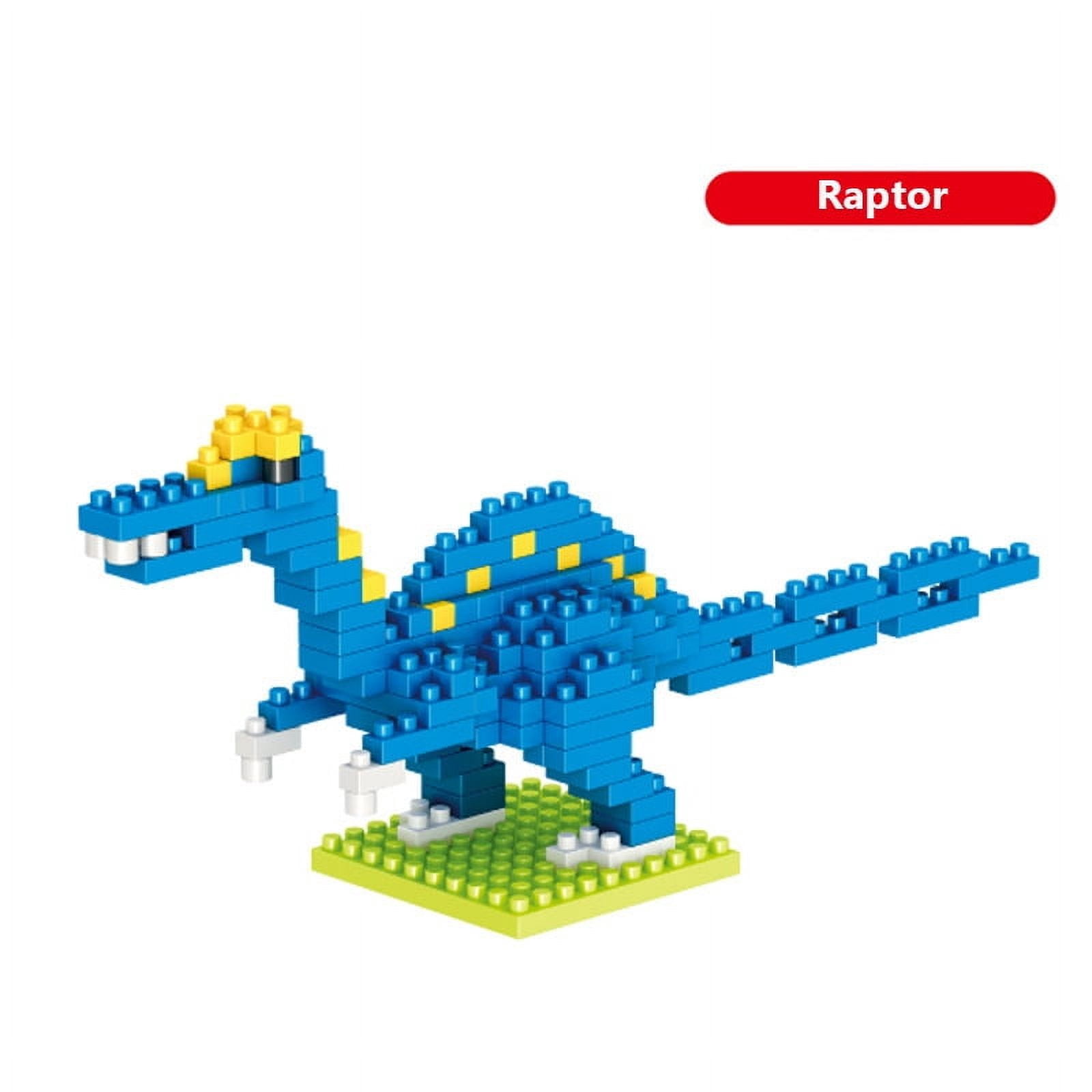 Mini Diamond Building Blocks Dinosaur Animal Model Tyrannosaurus Rex ...