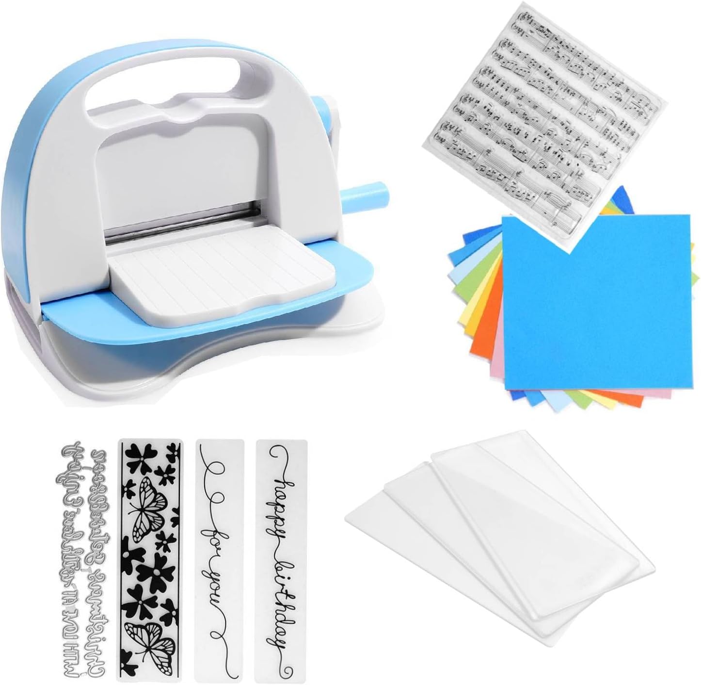 Mini Die Cutting and Embossing Machine, 3” Opening Manual Cutting Die ...