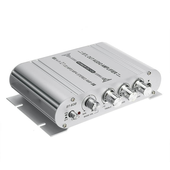 Mini Digital Buthtooth Car Power Amplifier Class D Subwoofer 2.1CH 40W ...