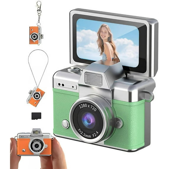 Mini Digital Camera, 1.47" LCD Screen 1080P Camera with Classic CCD ...