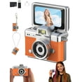 Mini Digital Camera with 1.47 in LCD Screen, 1080P Flip Screen Mini ...
