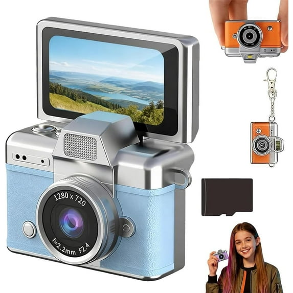 Mini Digital Camera with 1.47 in LCD Screen，2026 upgraded 1080p camera ...