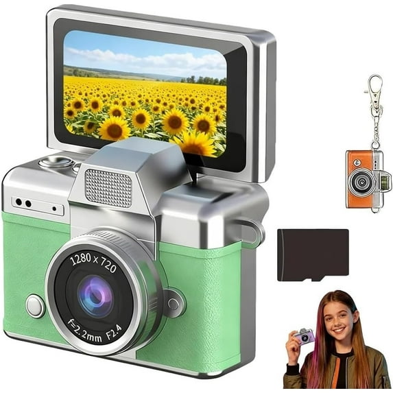 Mini Digital Camera with 1.47 in LCD Screen，2026 upgraded 1080p camera ...