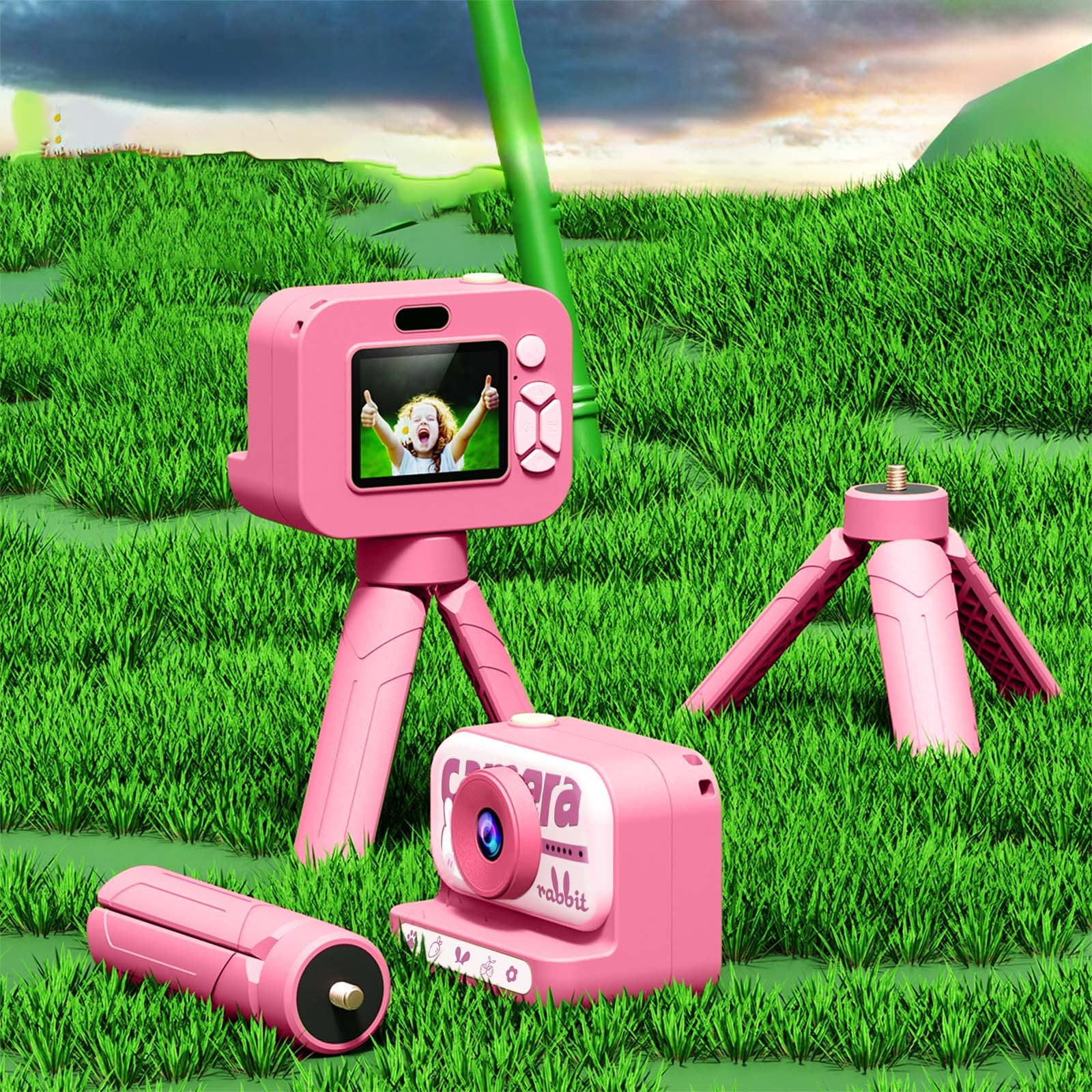 Mini Digital Camera, Educational Toy Camera, Interactive Bracket ...