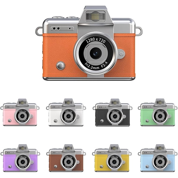 Mini Digital Camera Mini Keychain Digital Camera for Students with 1.47 ...