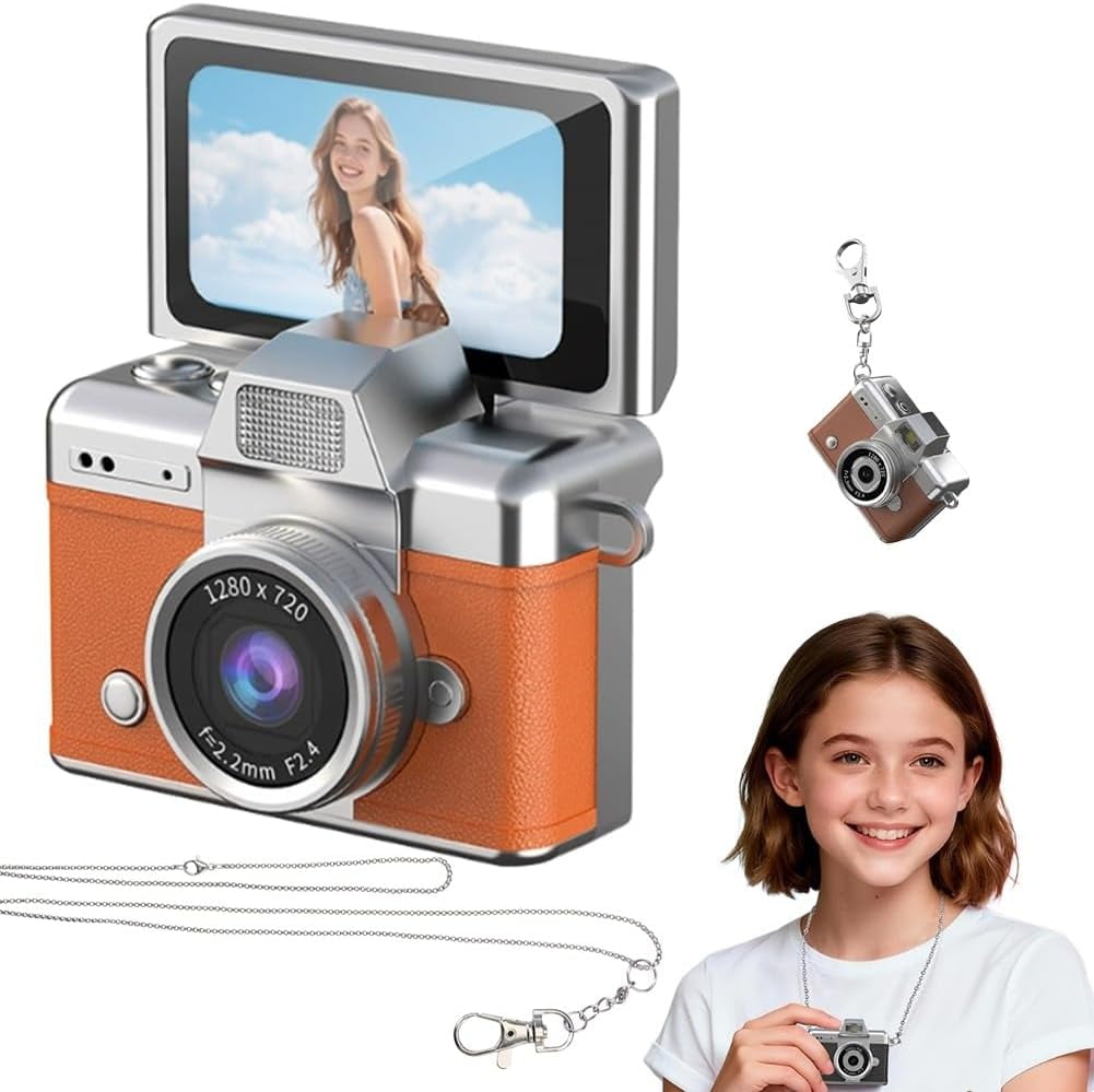 Mini Digital Camera with 1.47 in LCD Screen | Flip Screen Portable ...