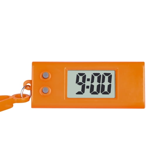 Mini Digital Desktop Alarm Clock Silent Portable Electronic Travel ...