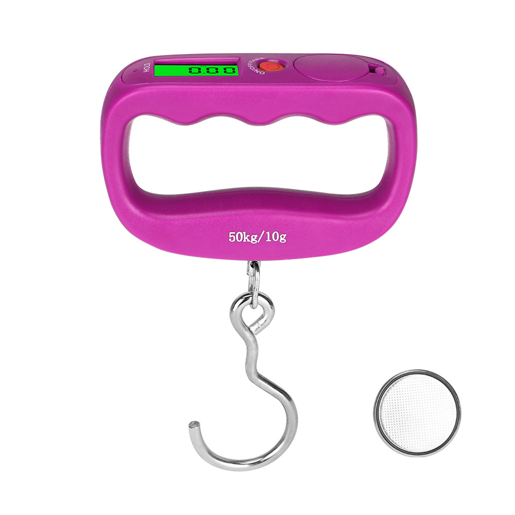 Mini Digital Hanging Scale Portable Double Precision LCD Display 50kg ...