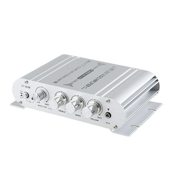 Mini Digital Hi-Fi Power Amplifier 2.1CH Subwoofer Stereo Player Car ...