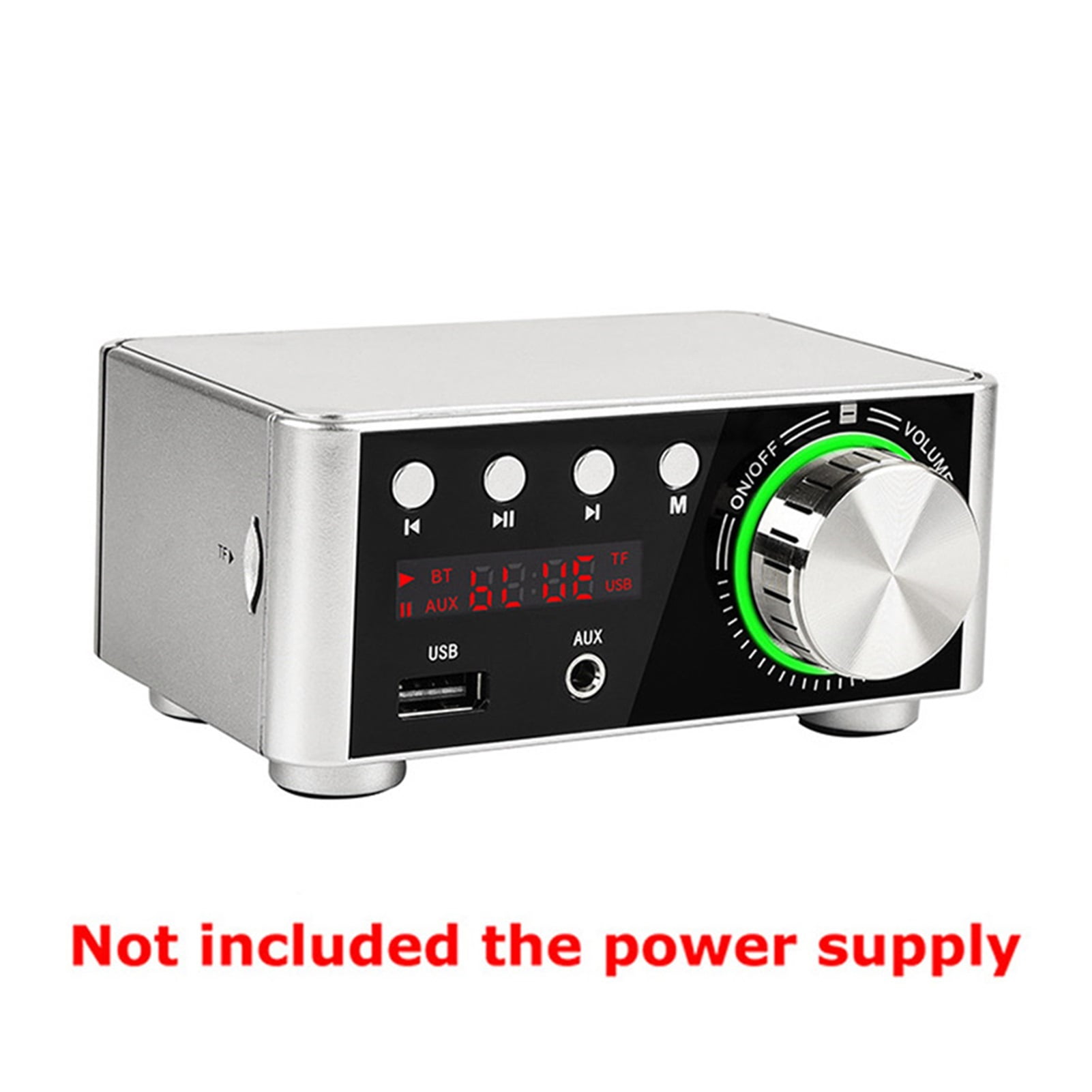 Mini Digital HiFi Bluetooth 5.0 Power Class D Amplifier Audio Amp 50W*2 ...