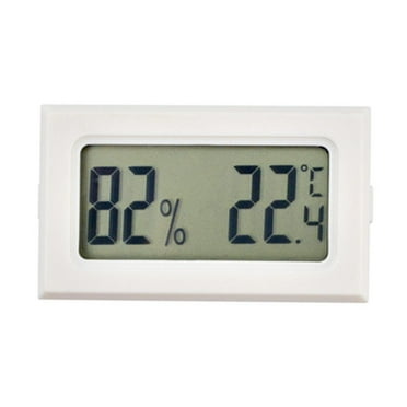 SZELAM Mini Digital Hygrometer, White 3-Pieces - Walmart.com