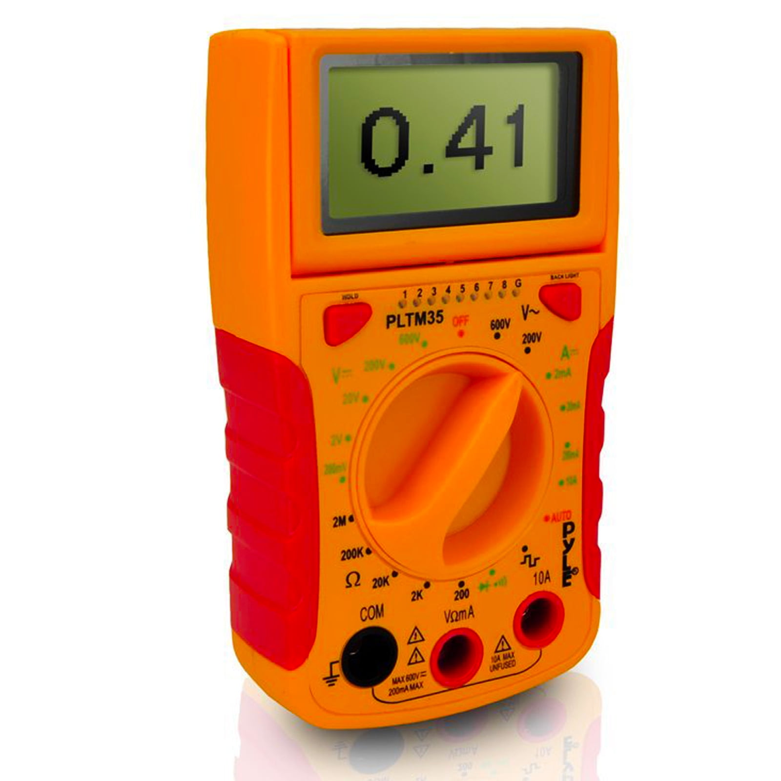 Mini Digital LCD Multimeter Measures DC Voltage, AC Voltage, DC Current ...