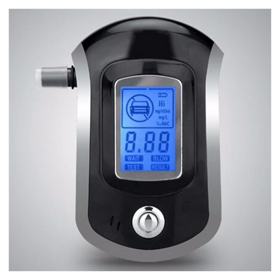 Mini Digital LCD Screen Breath Alkohol Tester Alcohol Alcoholimeter ...