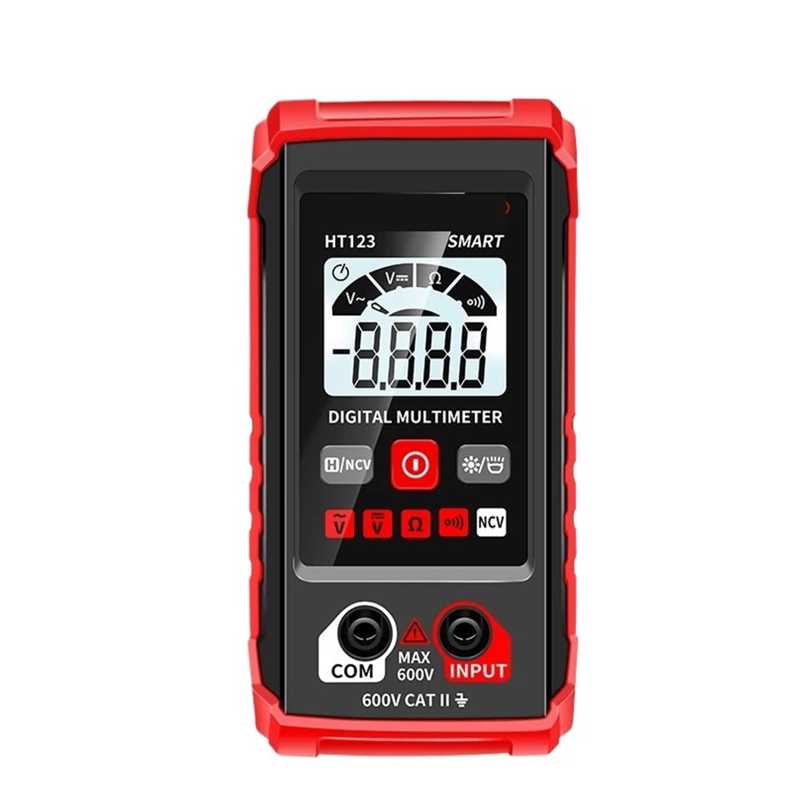 Mini Digital Multimeter AC DC Voltage 600V Smart Multimetro Auto Range ...