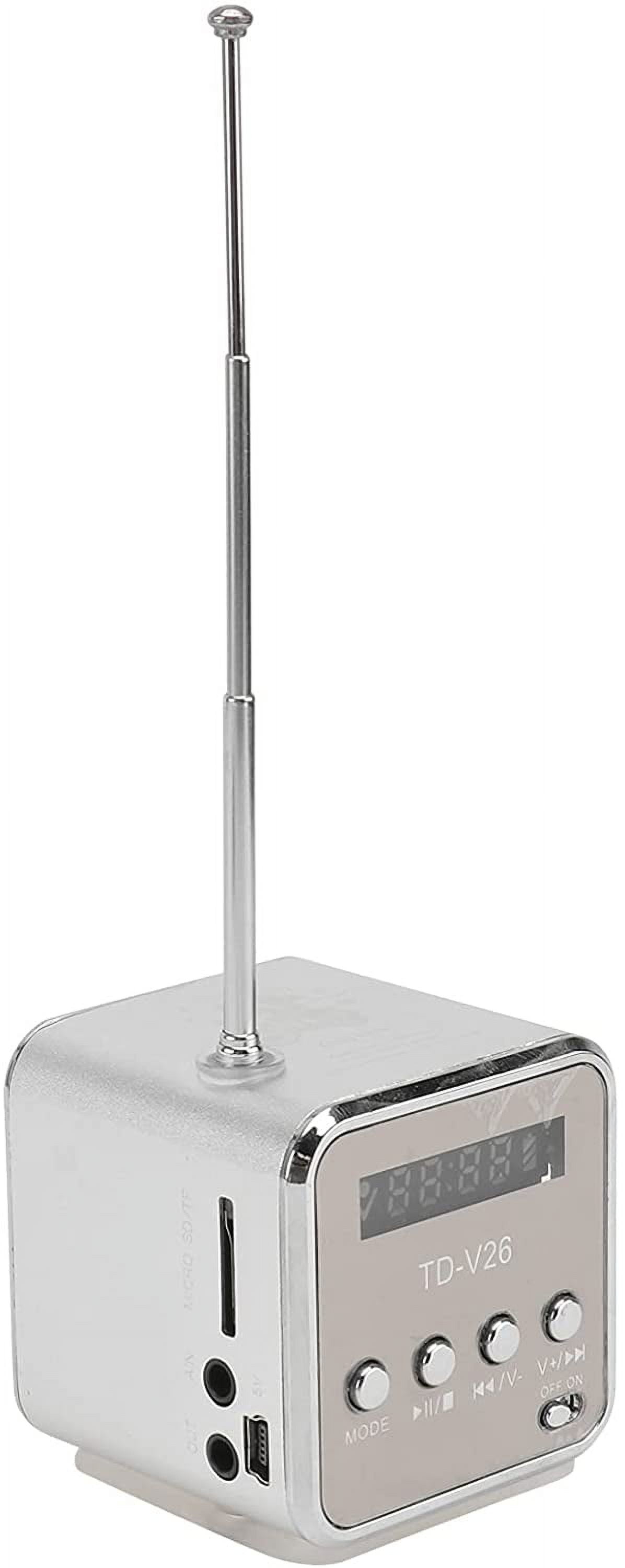 Mini Digital Portable Music MP3/4 Player Micro SD/TF USB Disk Speaker ...