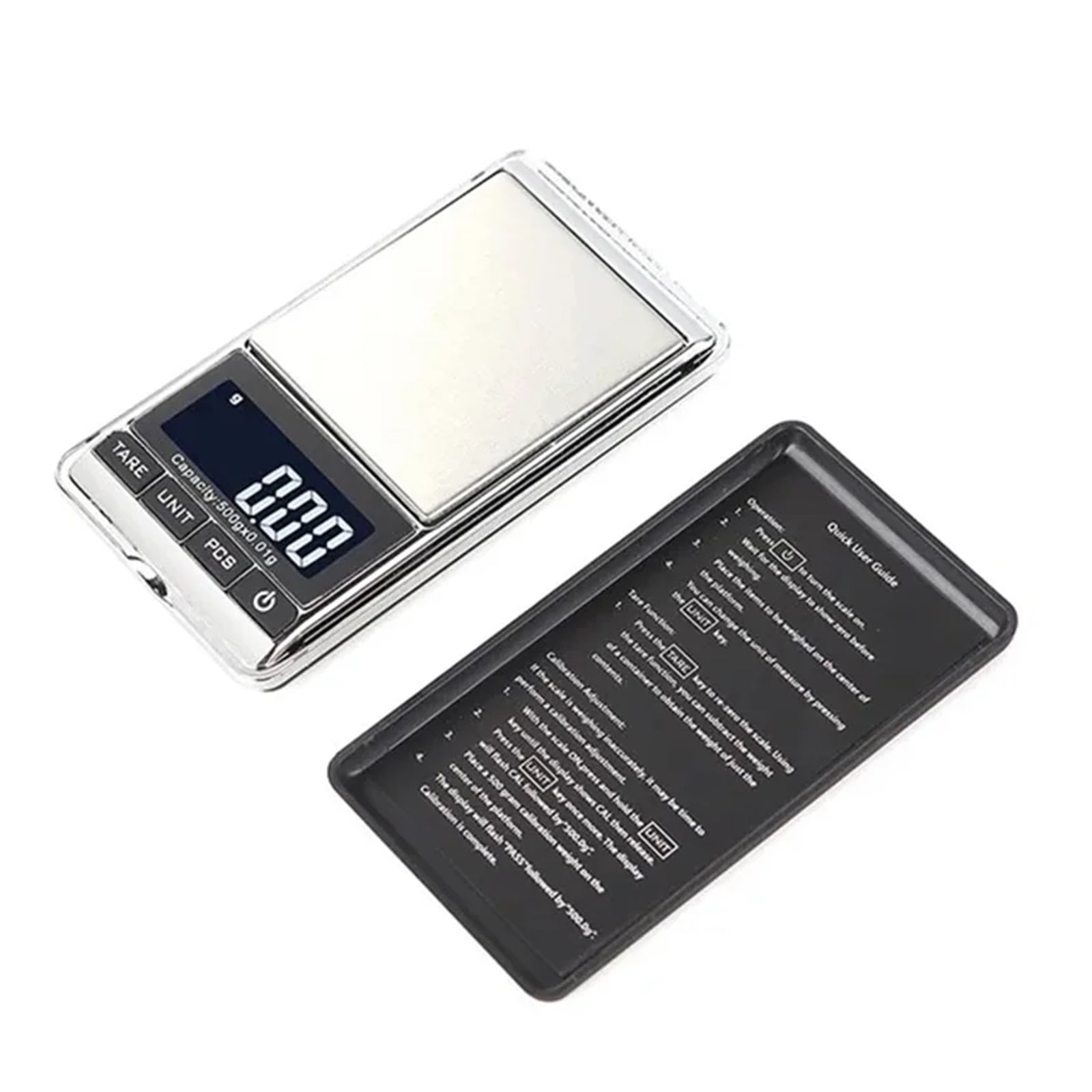 Mini Digital Scale 100/200/500g 0.01g, High Accuracy LCD Backlight ...