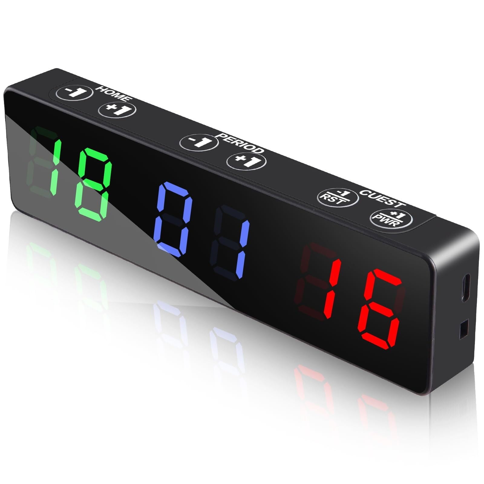 Mini Digital Scoreboard, Portable Magnetic Electronic Scoreboard Built ...