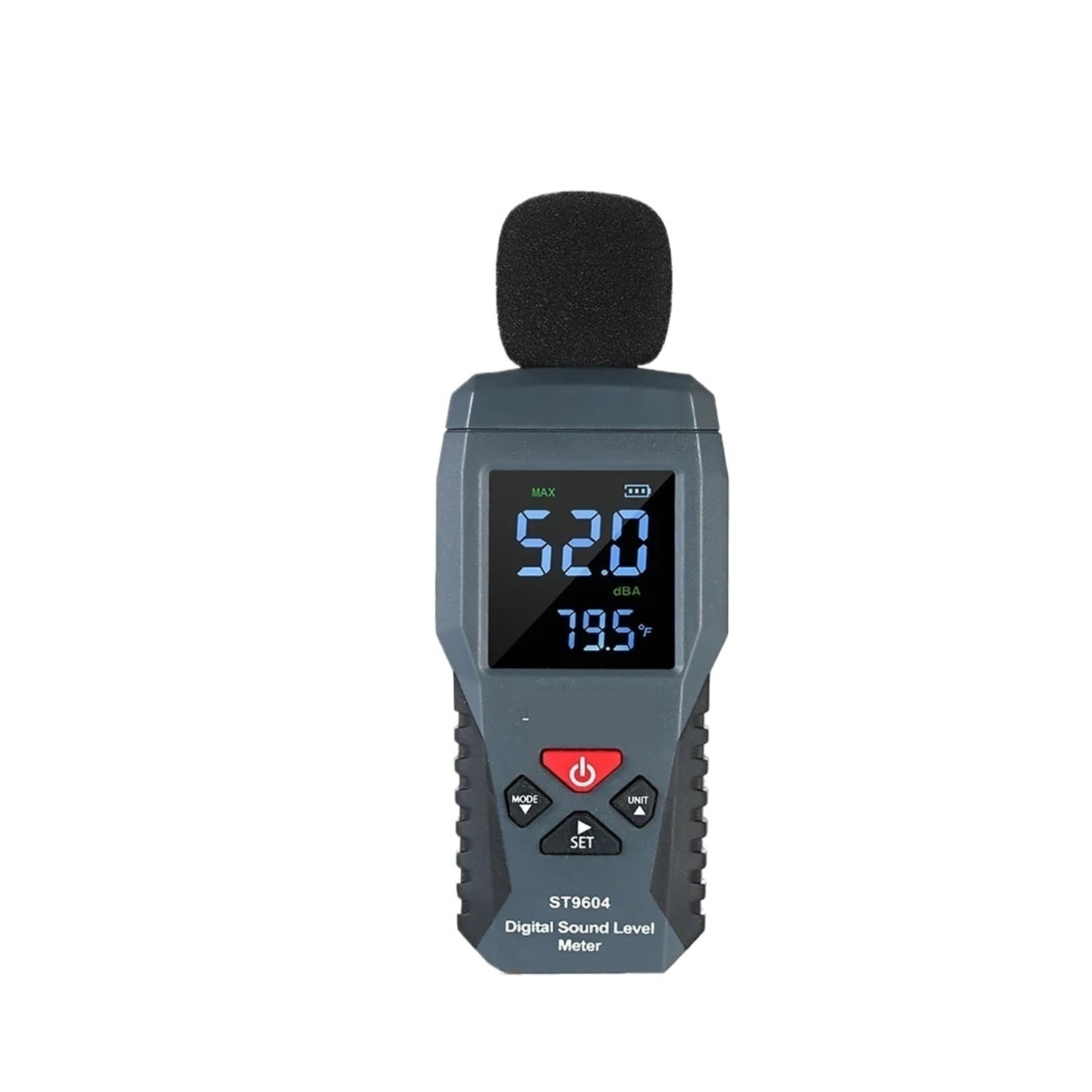 Mini Digital Sound Level Meter LCD Display Noise Meter Noise Measuring ...