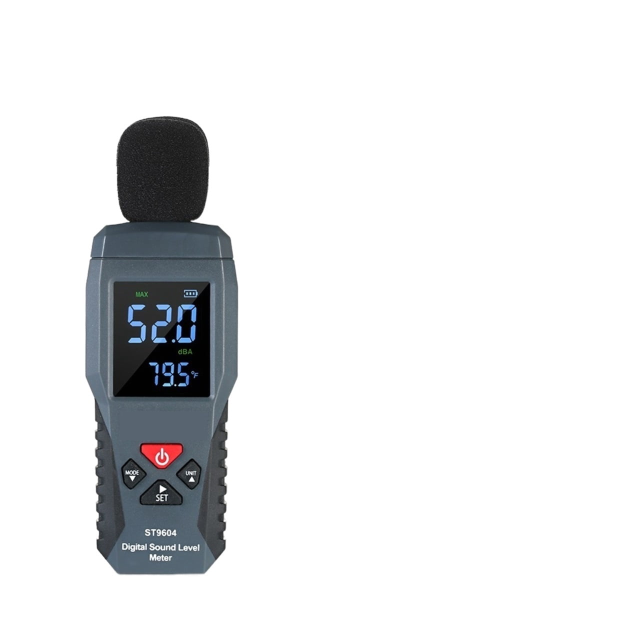 Mini Digital Sound Level Meter LCD Display Noise Meter Noise Measuring ...