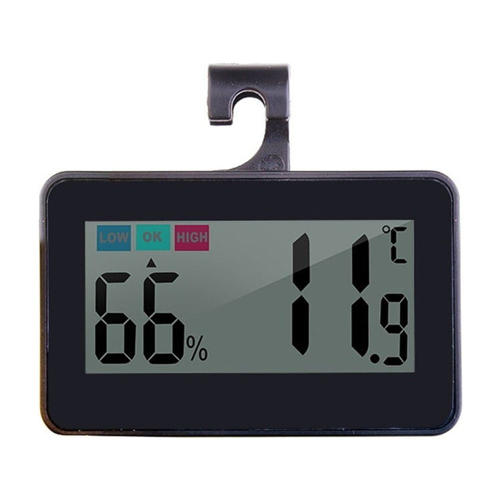Mini Digital Thermometer Hygrometer Color Display Indoor Temperature ...