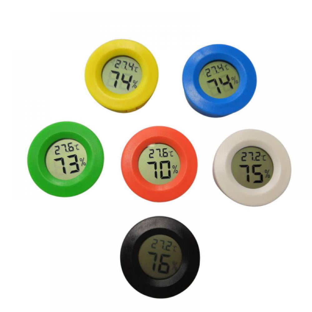 Mini Digital Thermometer,Indoor and Outdoor Temperature and Humidity ...