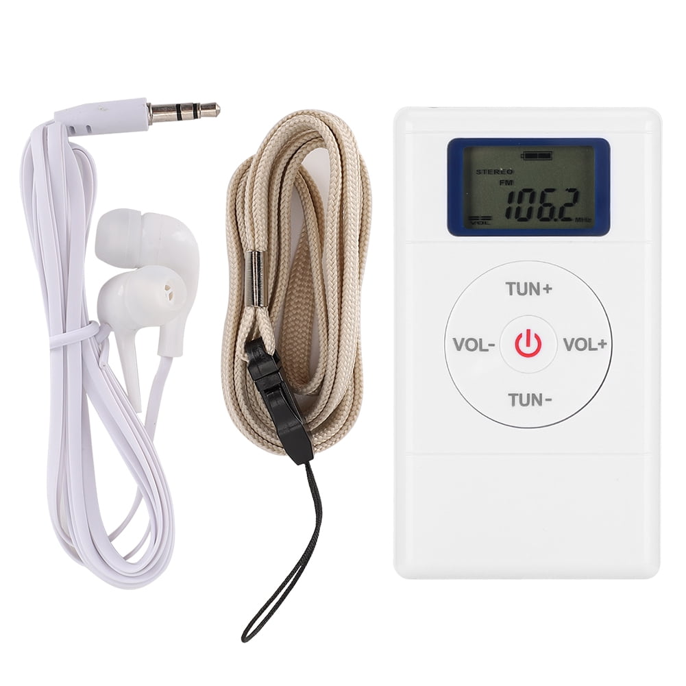 Mini Digital Tuning Fm Radio High Sensitivity Portable Player With ...