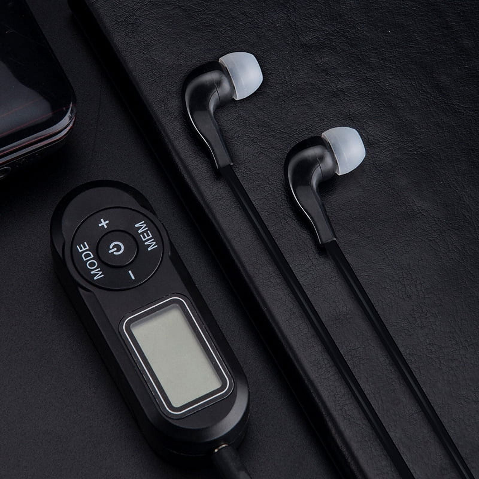 Mini Digital Tuning Personal FM Walkman Radio with LCD Display ...