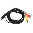 Mini Din 9 Pin To Audio Video Composite Cable, High Quality Signal ...