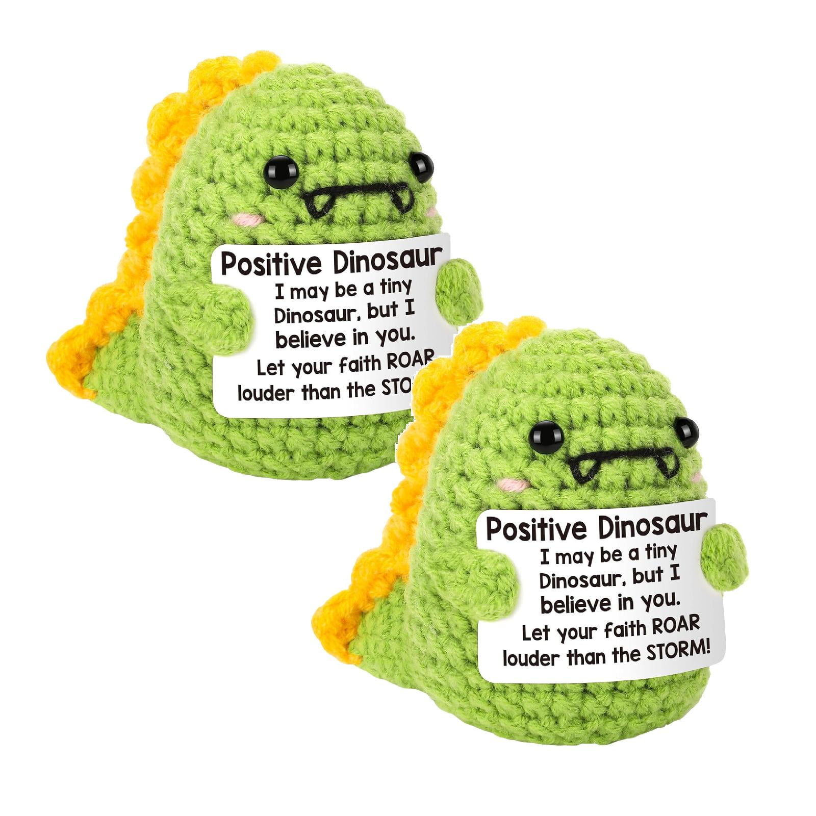 Mini Dinosaur Inspirational Gift Small Handmade Crochet Animals Cute ...