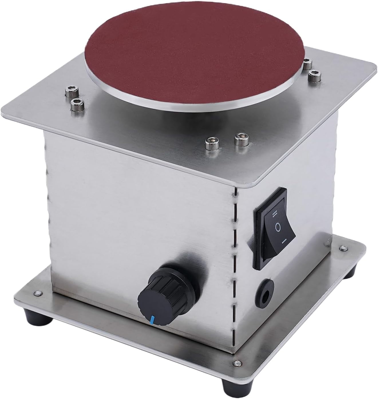 Mini Disc Sander, 4inch 6000RPM Electric Small Sanding Disc Machine with Infinite Speed ...