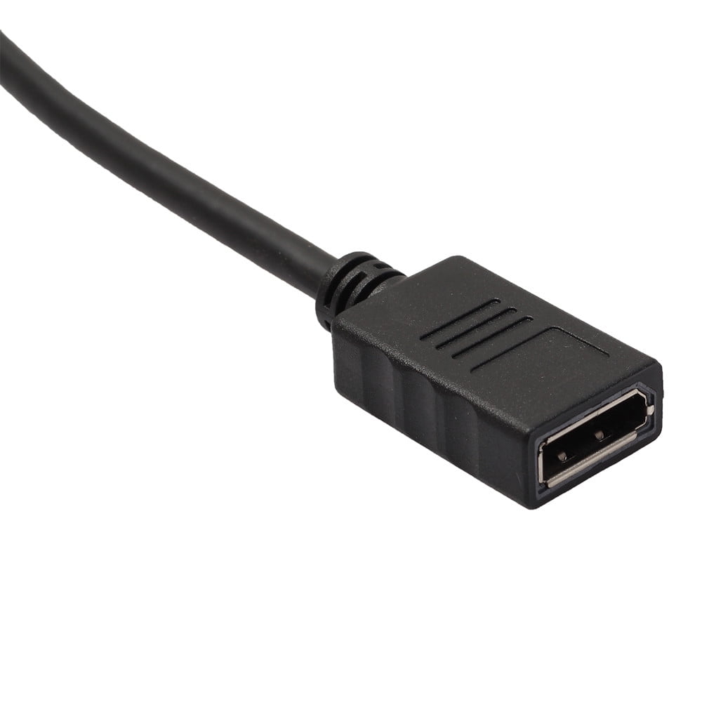 Mini Display Port male DP to Female DP DisplayPort Adapter - Walmart.com