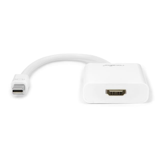 Mini Display Port to HDMI Adapter Male & Female, White - Walmart.com
