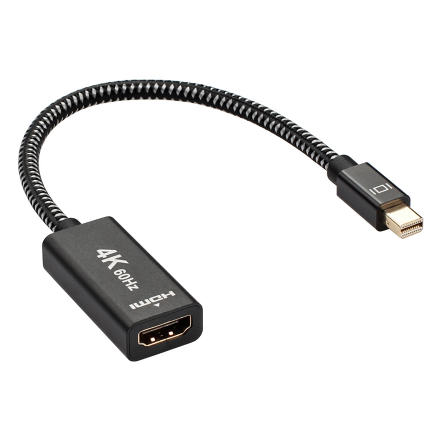 Mini DisplayPort (The Source) to HD-MI (Female) Adapter, 4K 60Hz Mini ...