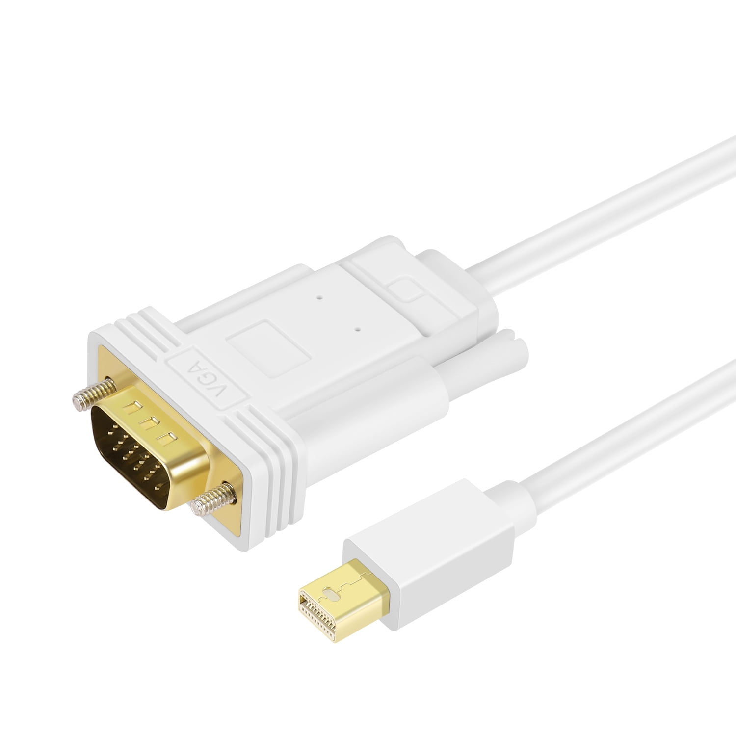 Mini DisplayPort to VGA Adapter Cable (6FT) - Thunderbolt 2 Compatible ...