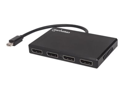 Manhattan Mini DisplayPort to 4-Port DisplayPort Splitter Hub with MST ...