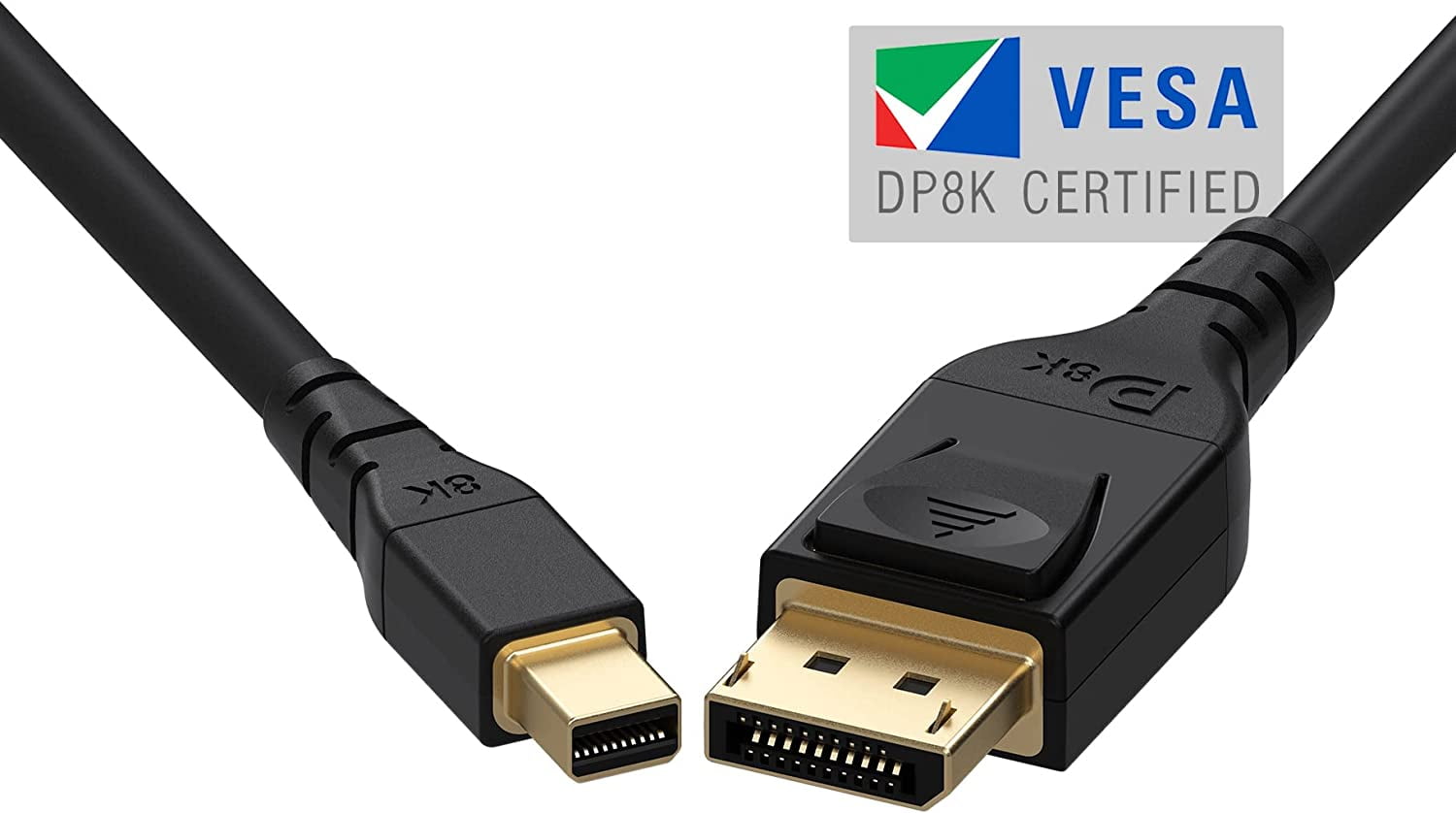 Mini DisplayPort to DisplayPort 1.4 1.4a Cable 8K 60Hz 4K 144Hz 120Hz ...