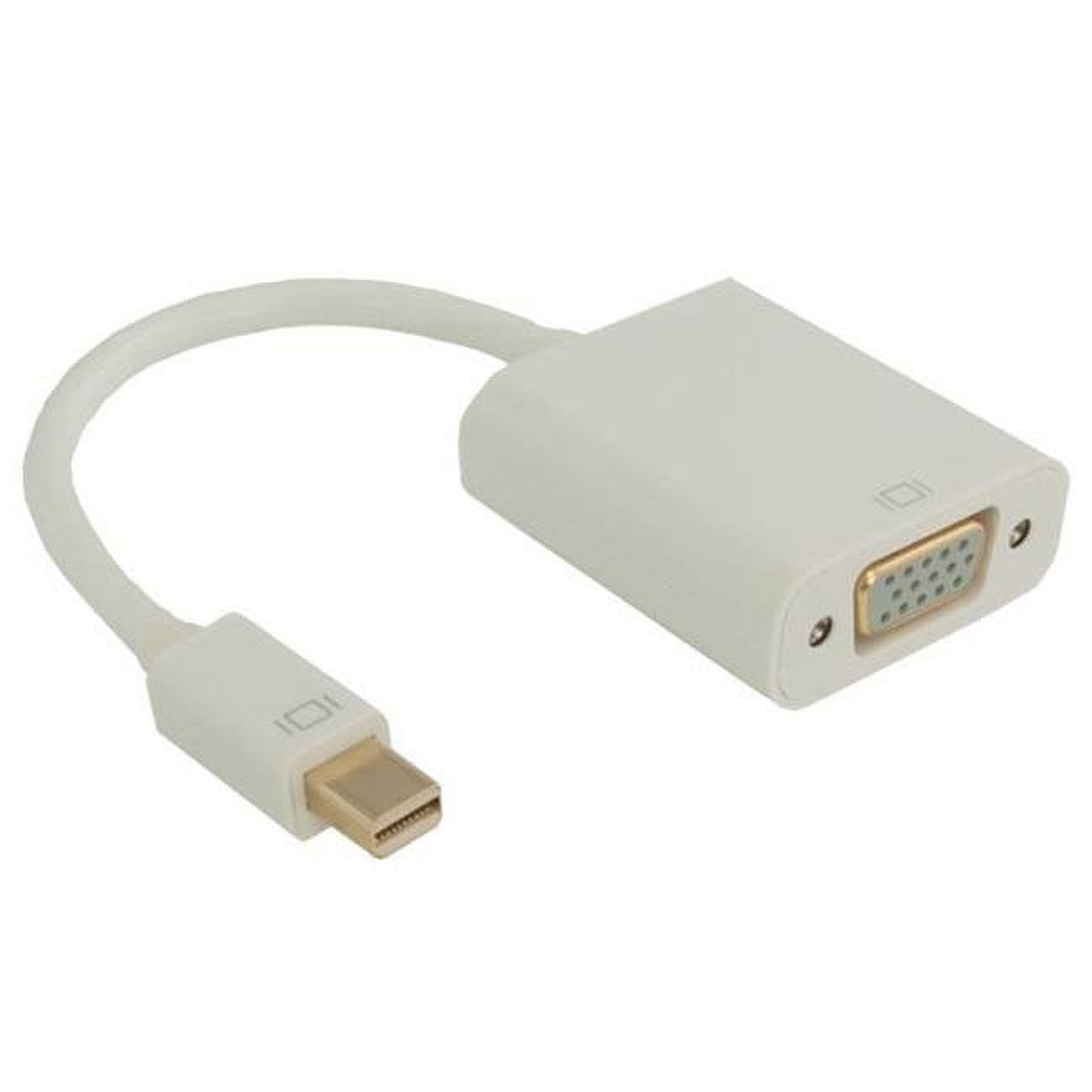 Mini Displayport Male to VGA Female Adapter Cable - Walmart.com
