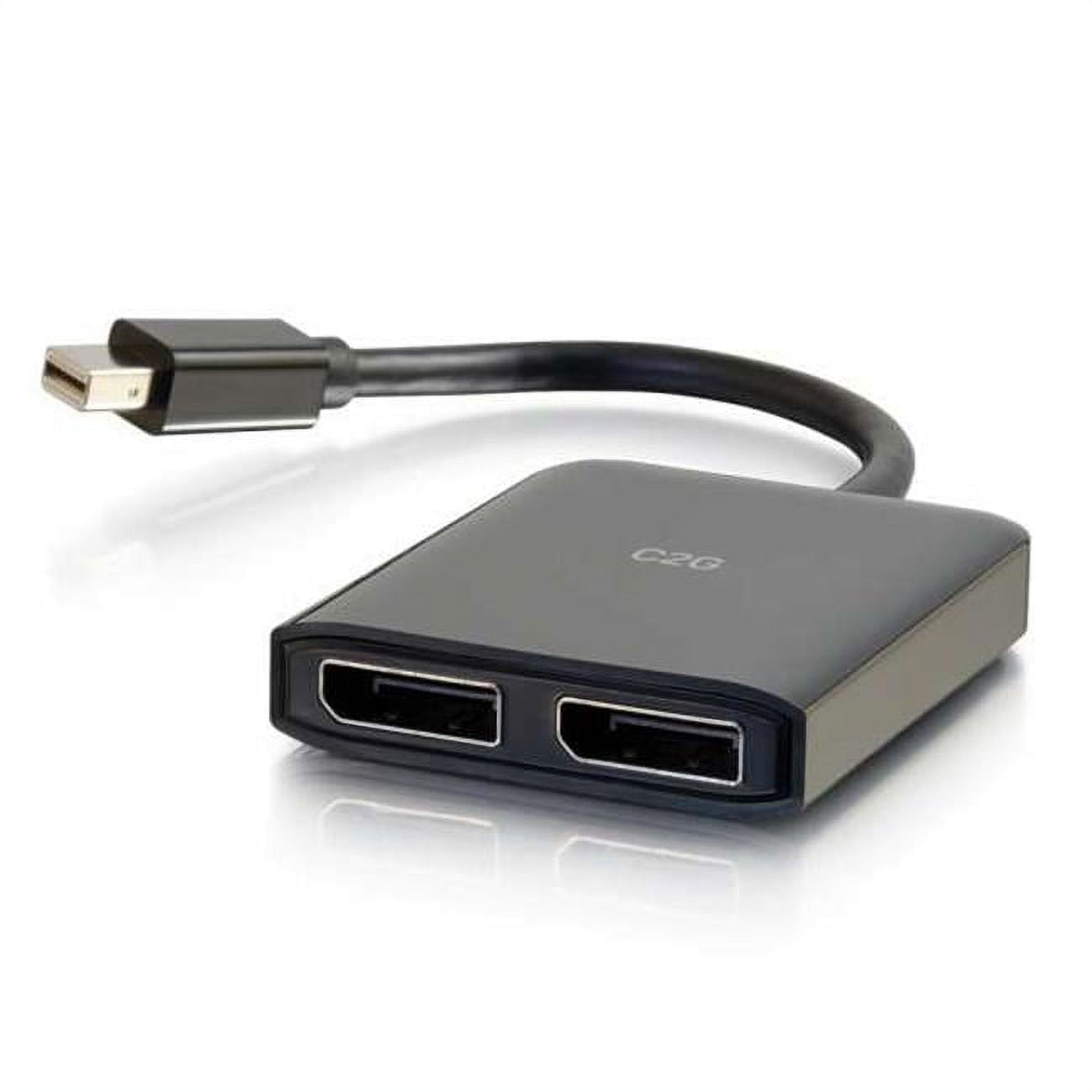 Mini Displayport to Displayport X2 Monitor Splitter with 4K MST Hub ...