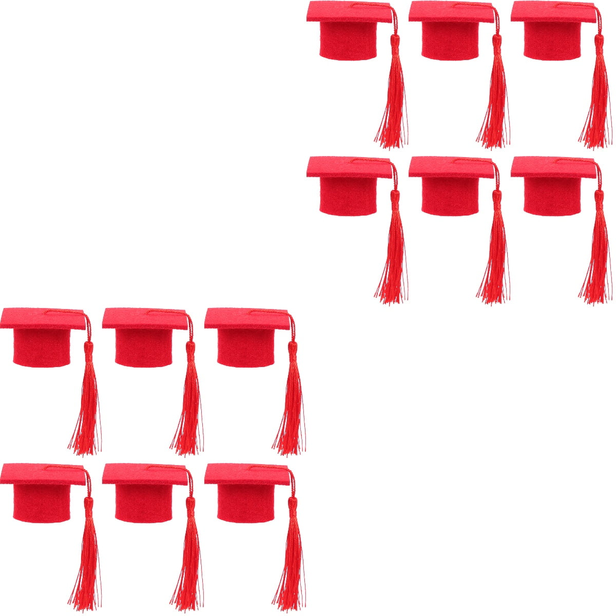 Mini Doctor Hat 12 Pcs Graduation Jar Topper Wine Bottle Caps Doctor's ...