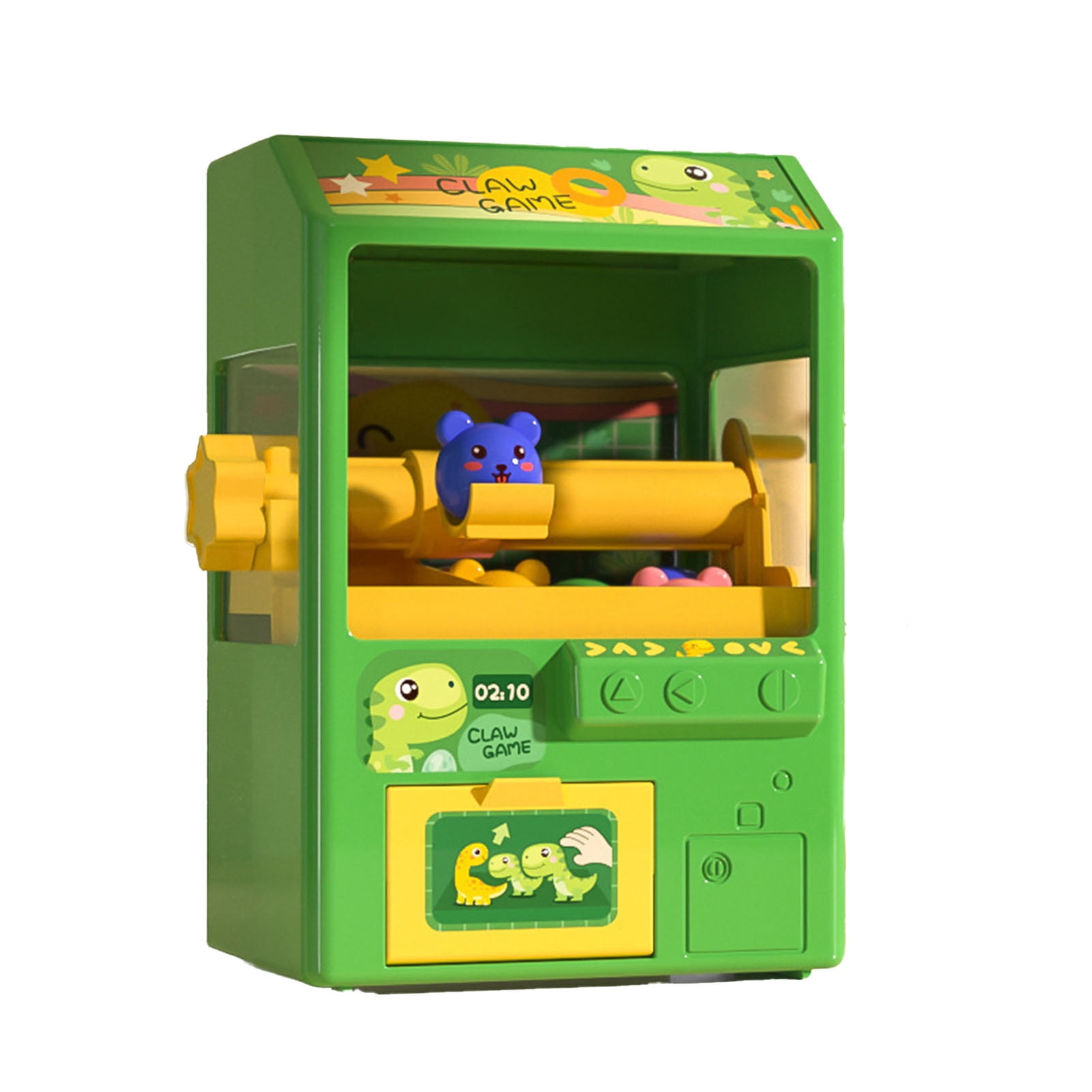 Mini Doll Claw Machine Emulational Music Light Doll Grabber Machine ...