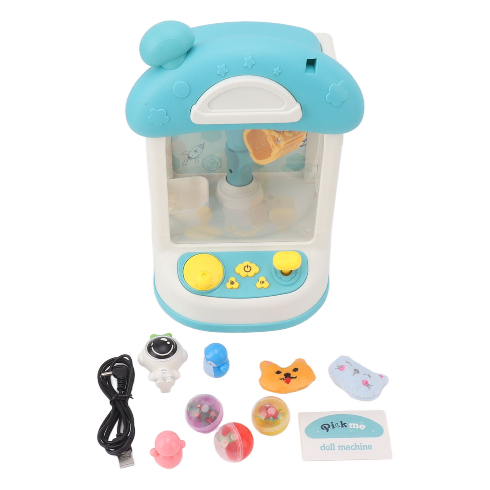 Mini Doll Grabber Machine Light Music Improve Coordination Electric ...