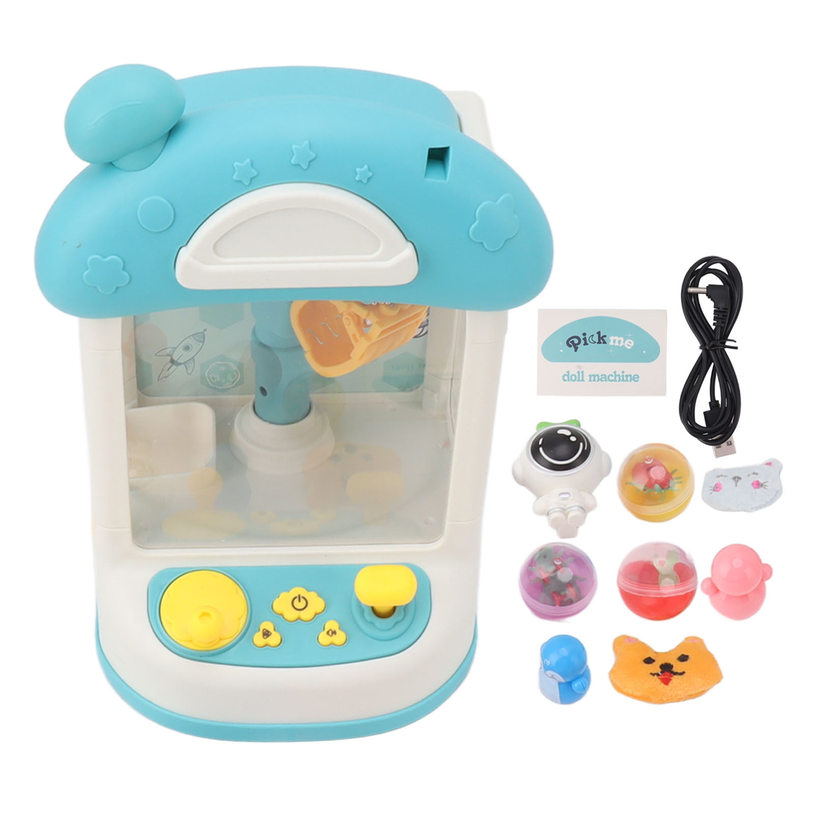 Mini Doll Grabber Machine Light Music Improve Coordination Electric ...