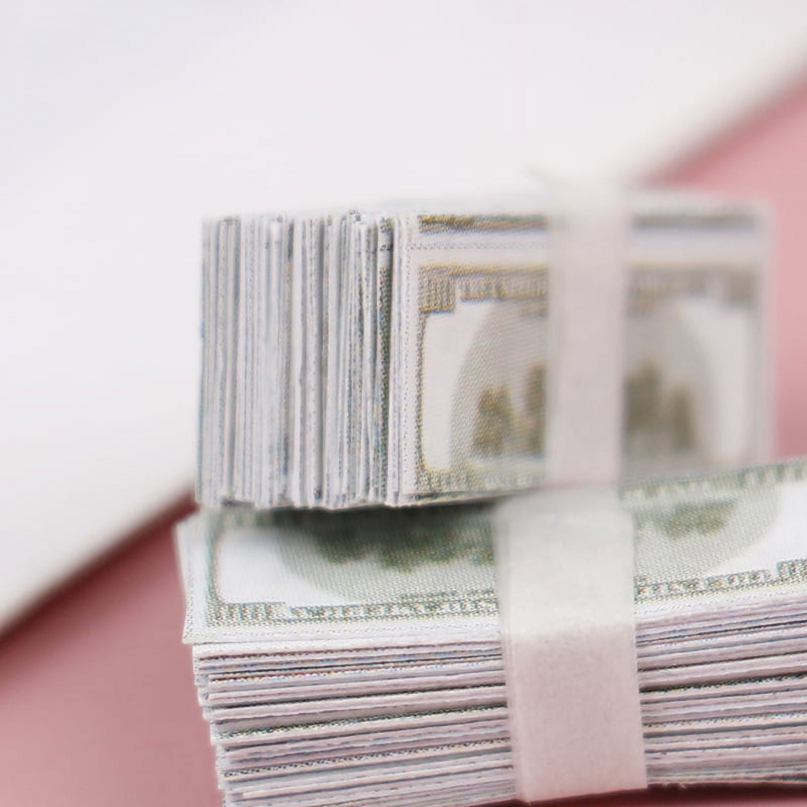 Mini Dollars Money Miniature Banknotes Children Toys Gifts Dollhouse ...