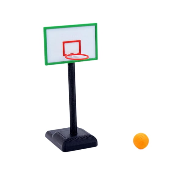 Mini Dollhouse Basketball Hoop Ball PLA Material for Architectural ...