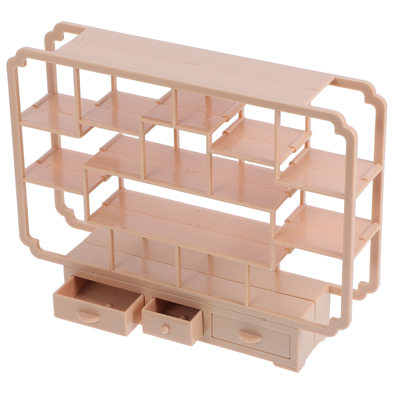 Mini Dollhouse Furniture Miniature Plastic Display Rack Dollhouse ...
