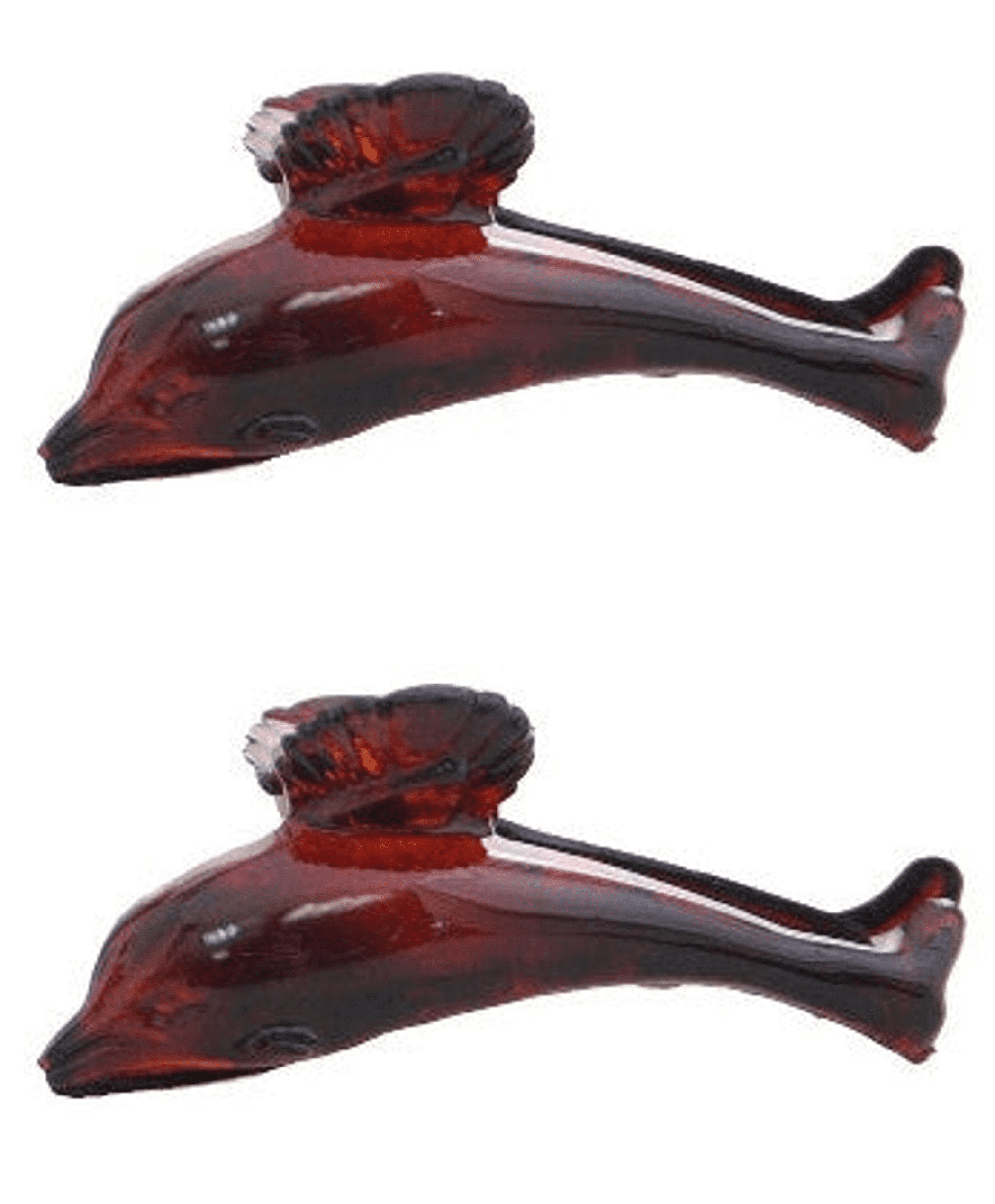 Mini Dolphin Hair Claws in Tortoise Shell (Pair) [ ] - Walmart.com